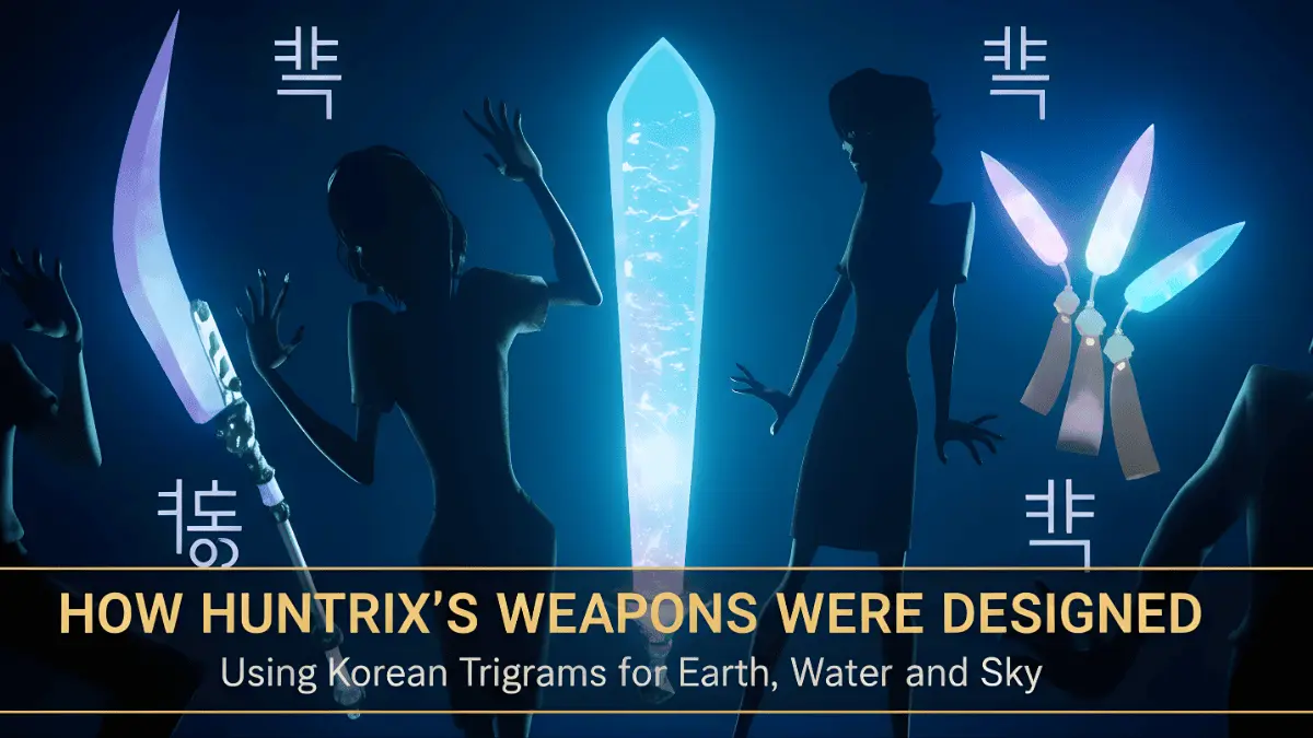 KPop Demon Hunters: How Huntrix’s Weapons Were Designed Using Korean ...